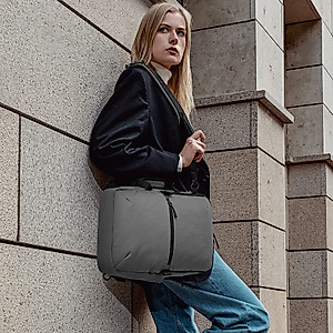 Laripwit Laptop Backpack 15.6 Inch, Business Slim Durable Laptop Backpack Bag for Men Women Small College Computer Backpack Fits Laptop and Notebook, Gray