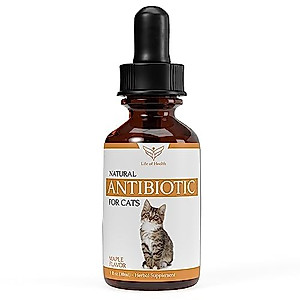 Life of Health Natural Antibiotics for Cats - Cat Antibiotics - Cat Antibiotic - Pet Antibiotics - Cat Immune Support - Antibiotic for Cats - Cat Multivitamin - Cat UTI Antibiotics -