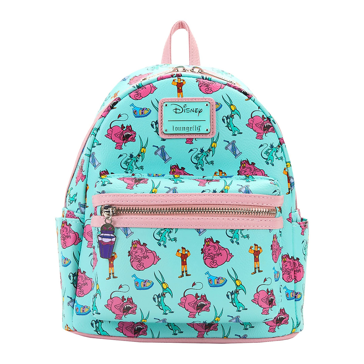Loungefly Hercules Pain and Panic AOP Mini Backpack – Under the Sea Collectibles Exclusive - US Limited Edition