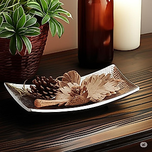 Elegance Serving Tray, 15", Silver