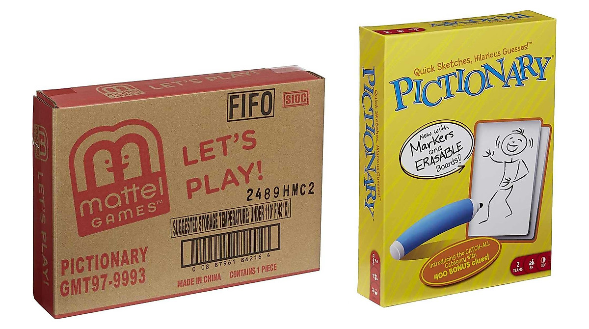 Mattel Pictionary Board Game - Fun for All Ages