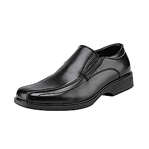 Bruno Marc Mens Leather Lined Dress Loafers Shoes, 5-Black - 14 (Cambridge-05)