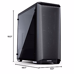 Phanteks Eclipse P400A Digital ATX Mid-tower(PH-EC400ATG_DBK01), Mesh Front Panel, Tempered Glass, Digital-RGB, Black