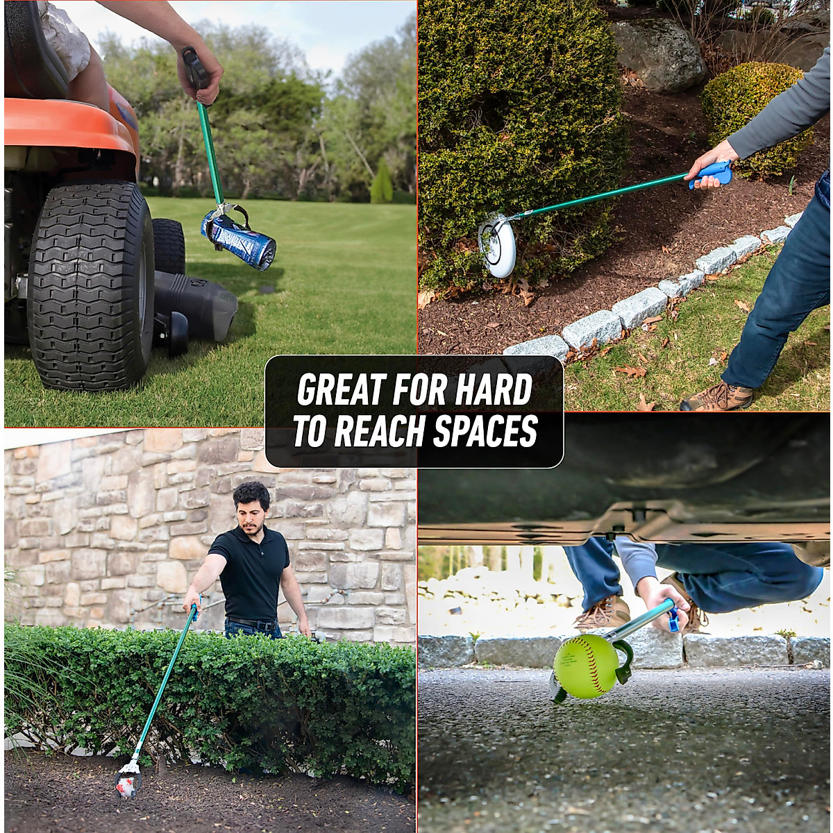 Unger Professional 36" Nifty Nabber Reacher Grabber Tool and Trash Picker