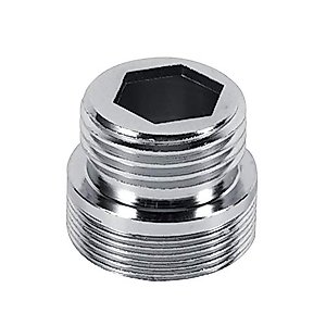 (Pack of 5) 22mm 24mm G1/2 Kitchen Copper Water Purifier Faucet Aerator Adapter Accessories 4 Sizes(24mmto15mm)