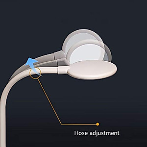 Exquisite LED Lamp Led Light LED Desk Lamp Dimmable Eye Caring LCD Calendar Time Week Touch Control Reading Lamps Desk Lamp Kids Durable Table Lamp (Color : Pink)