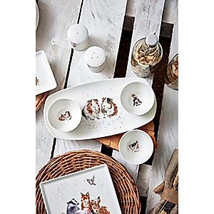 Wrendale Designs - 'Lettuce Be Friends' 3 Dishes and Tray Set