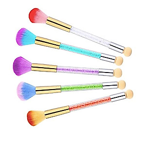 FRCOLOR 1pc builder drawing brush nail dotting pen nail art DIY brush nail brushes nail art brushes poly extension brush nail drill drawing pen nail molding gel cleaning brush dual purpose