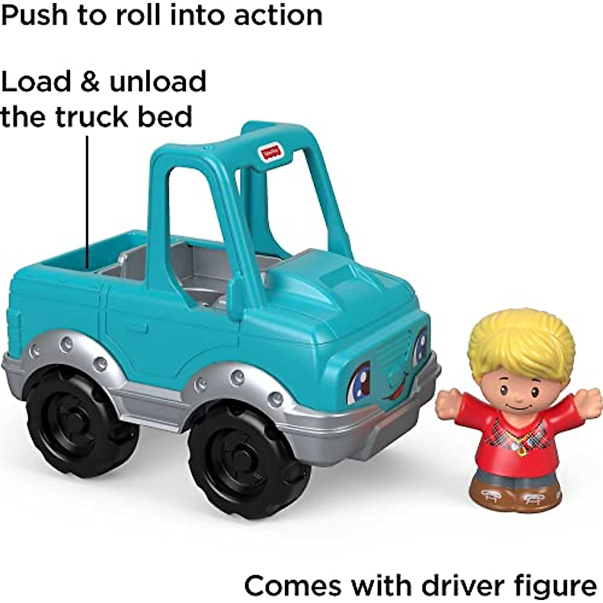 Fisher-Price Little People Help a Friend Pick Up Truck