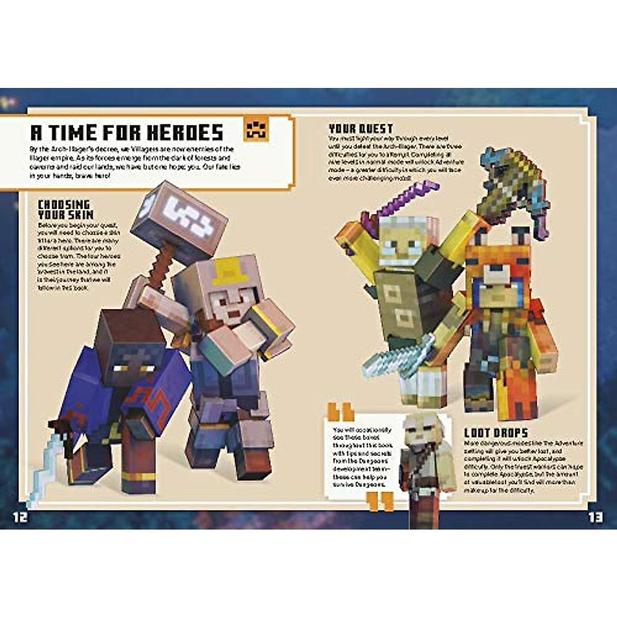 Guide to Minecraft Dungeons: A Handbook for Heroes