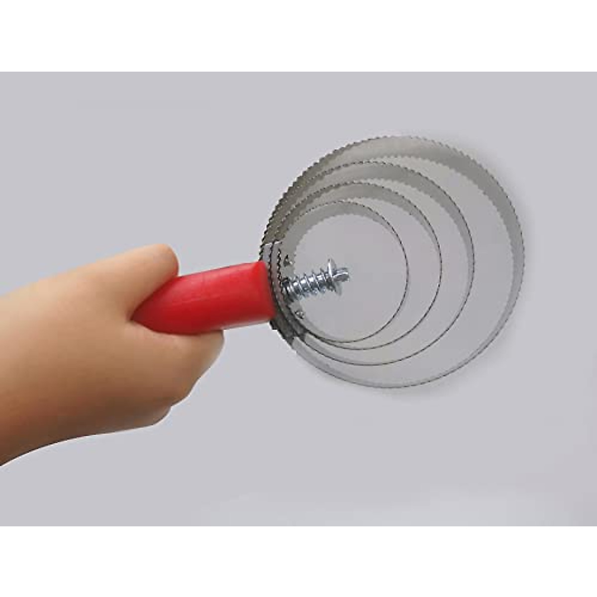 Chyugui Horse Brush Scraper Reversible Curry Comb,Livestock Shedding Comb for Cattle Cow,Stainless Steel Shed Comb Shedding Blade for Dogs,4 Rings + 6 Rings 2 Pieces Set