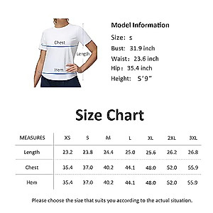 THE GYM PEOPLE Women's Workout Short Sleeve Breathable T-Shirts Athletic Yoga Tee Tops Light Green