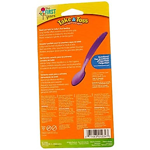 First Years Take & Toss Infant Spoons 12ct