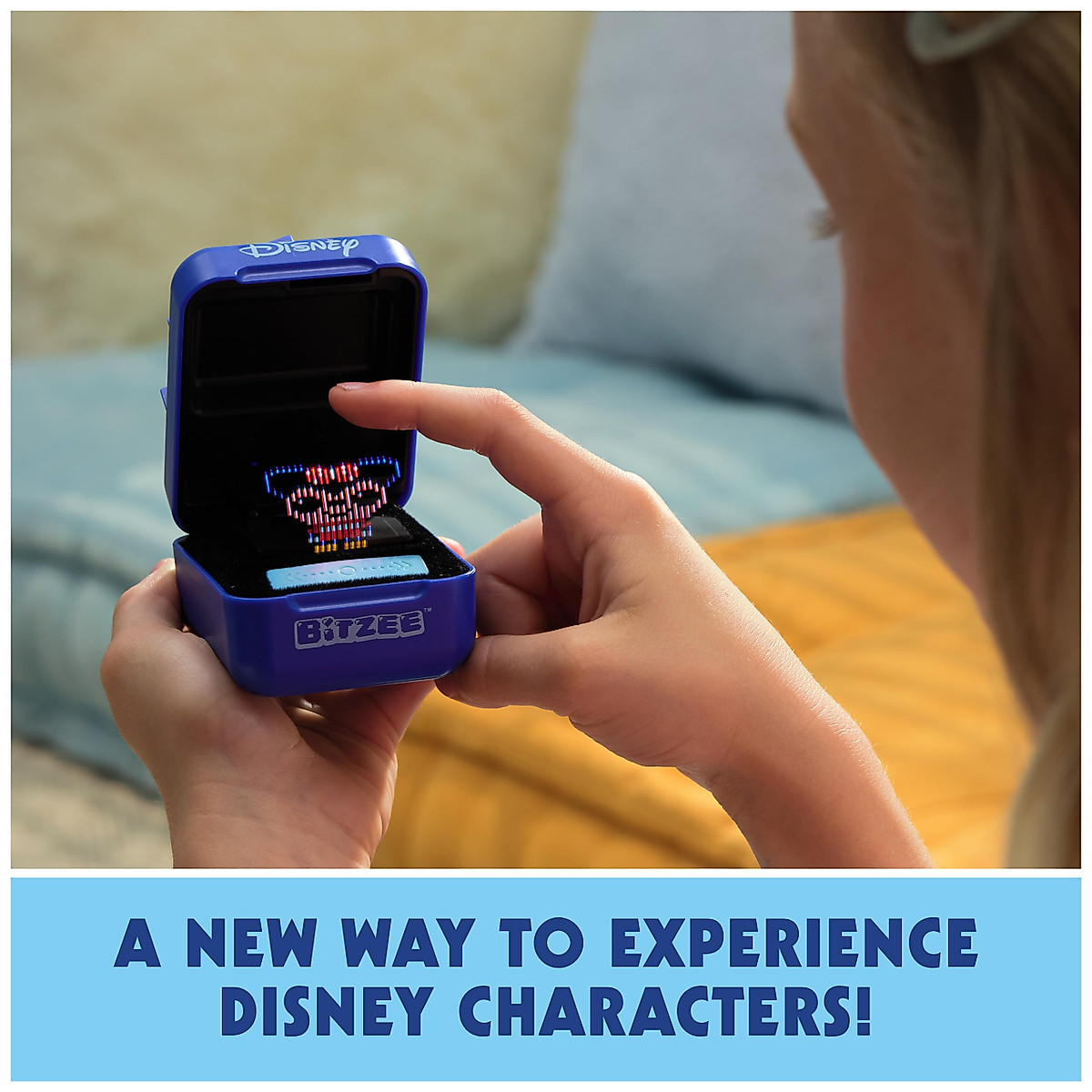 Bitzee, Disney with 30 Interactive Characters Inside, Reacts to Swipes, Tilts & Taps, Disney Toys & Digital Pet Kids Toys for Girls, Boys & Fans