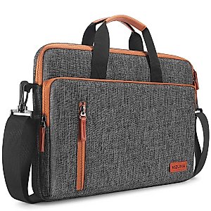 KIZUNA Laptop Case Bag 15.6 Inch Shoulder Water Resistant Handbag For 16" MacBook Pro M1 M2 M3/MacBook Air 15 M2/Lenovo IdeaPad Flex 5i/15 IdeaPad Gaming 3i/Legion Slim 5i Gen 8
