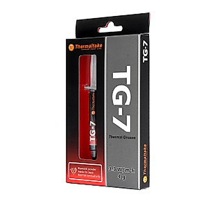 Thermaltake TG-7 Extreme Performance CPU GPU Heatsink Cooling Thermal Grease CL-O004-GROSGM-A, Gray