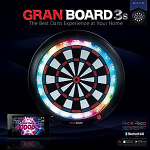GRANBOARD 3S White Edition LED Bluetooth Dartboard
