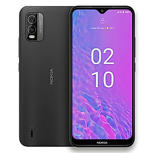 Nokia C210 | T-Mobile, AT&T, Cricket | Android 13 | Unlocked Smartphone | All Day Battery | US Version | 3/32GB | 6.3-Inch Screen | 13MP Dual Camera | Charcoal