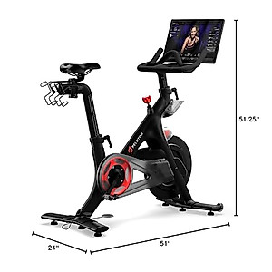 Original Peloton Bike | Indoor Stationary Exercise Bike with Immersive 22" HD Touchscreen (Updated Seat Post)