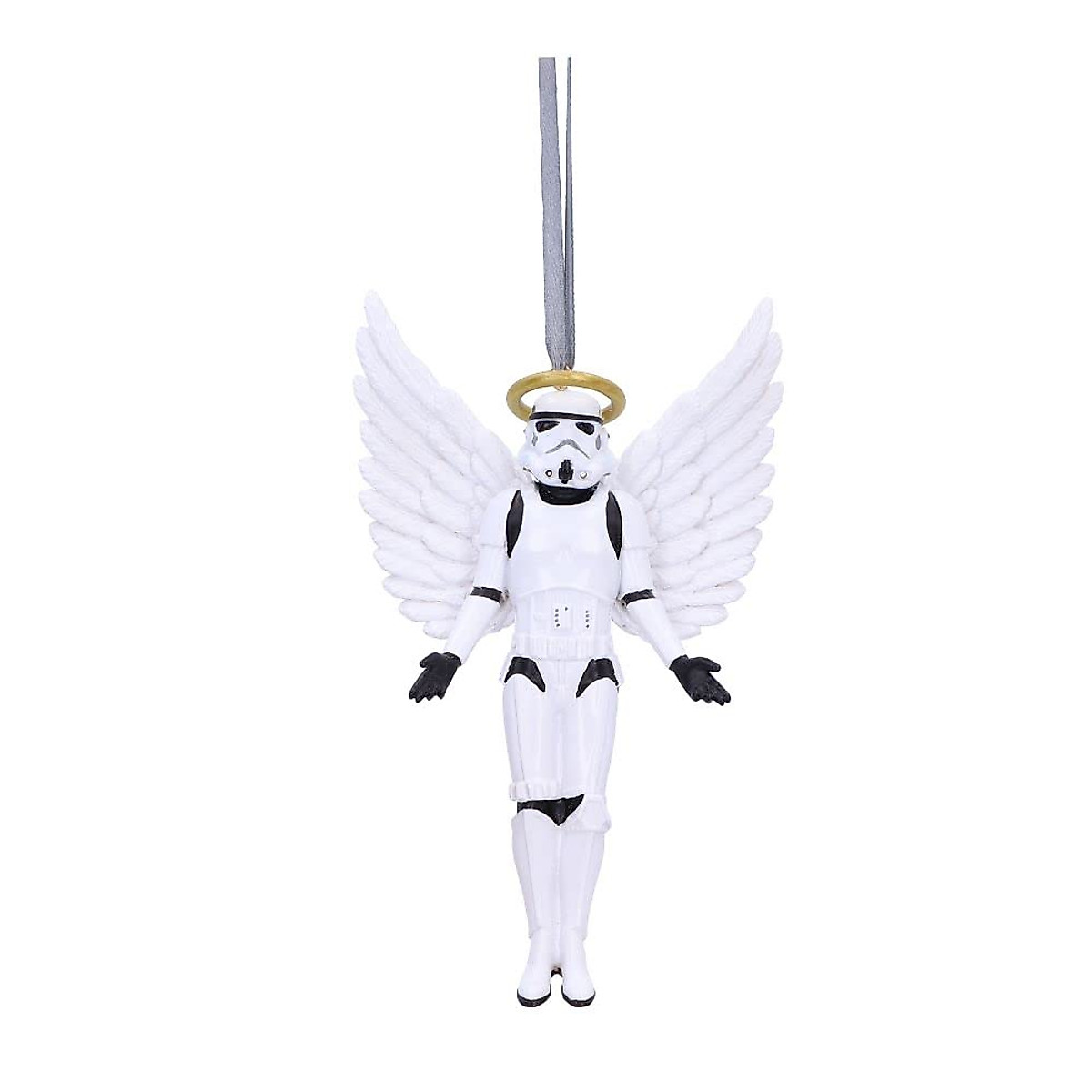 Nemesis Now Stormtrooper Angel Hanging Ornament 13cm, Resin, White
