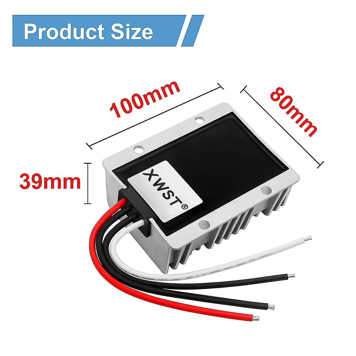 DC DC Stabilizer 9V-36V to 13.8V Boost Buck Converter 30A 414W Waterproof Automatic Voltage Regulator Auto Step Up Down 13.8V Volt Transformer Module