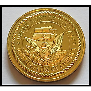 Navy USS Saratoga CV-60 Colorized Challenge Art Coin