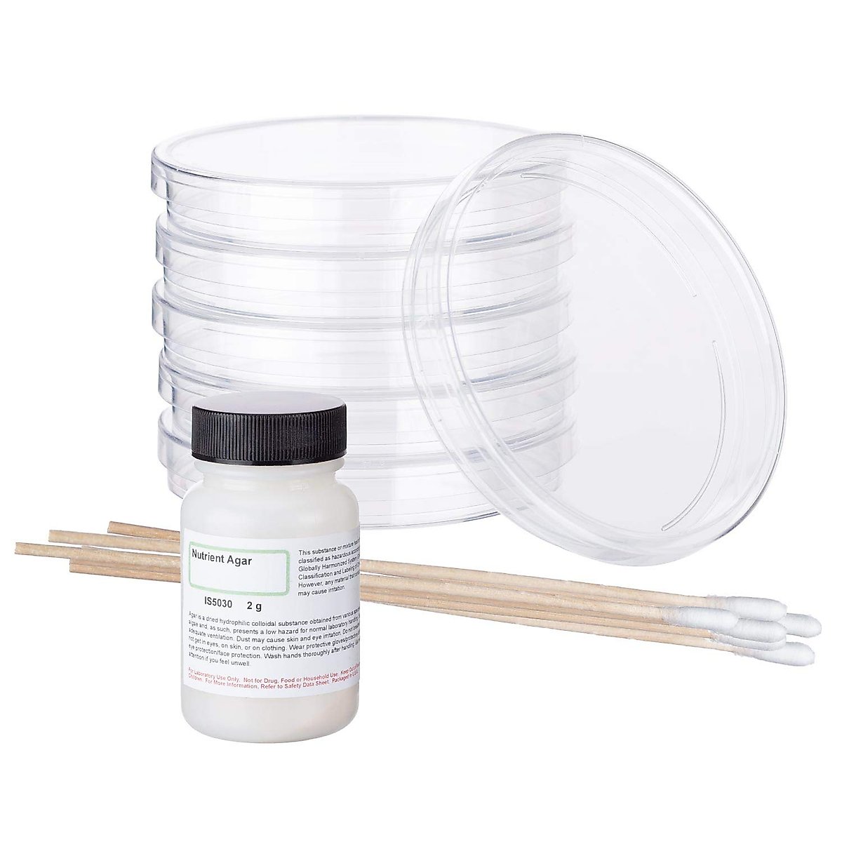 AmScope - Compound Microscope Accessory and Book Kit: Preparation and Culturing - AK-MSP02