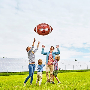 Football Balloons 12Pcs Football Party Supplies Decorations Rugby Balloons Football Decorations for Sports Theme Football Theme Birthday Party Favors Decorations