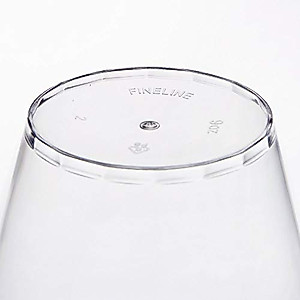 Fineline Settings Cocktail Glass, 9 OZ, Clear