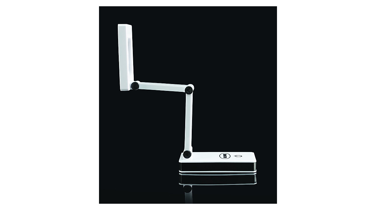 IdeaWorks LED Desk Lamp with Magnifier - Bright, Adjustable, Portable