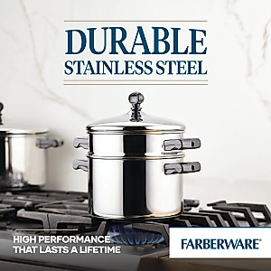Farberware Classic Series Sauce Pot Steamer Insert, Saucepot (3 Quart), Silver