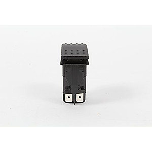 Generac 0D4767 OEM RV Guardian Generator Main On-Off Rocker Switch DPDT Spade - Ultra-Source 004582 Compatible - Power System Replacement Part