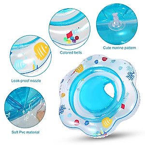 Cehim Baby Floats for Pool, Baby Swimming Floats with Safety Seat, Swim Training for Baby of 6-18 Month