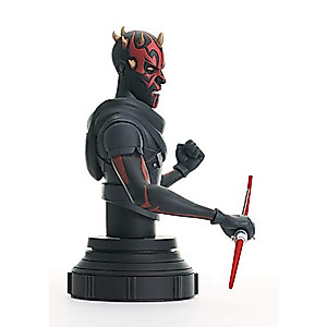 Diamond Select Toys Star Wars Rebels: Darth Maul 1:7 Scale Bust, Multicolor, 6 inches