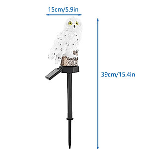 Antilog Garden Light Solar Powered Waterproof Garden Light Outdoor Lawn Lamp for Home Garden Lighting(White)