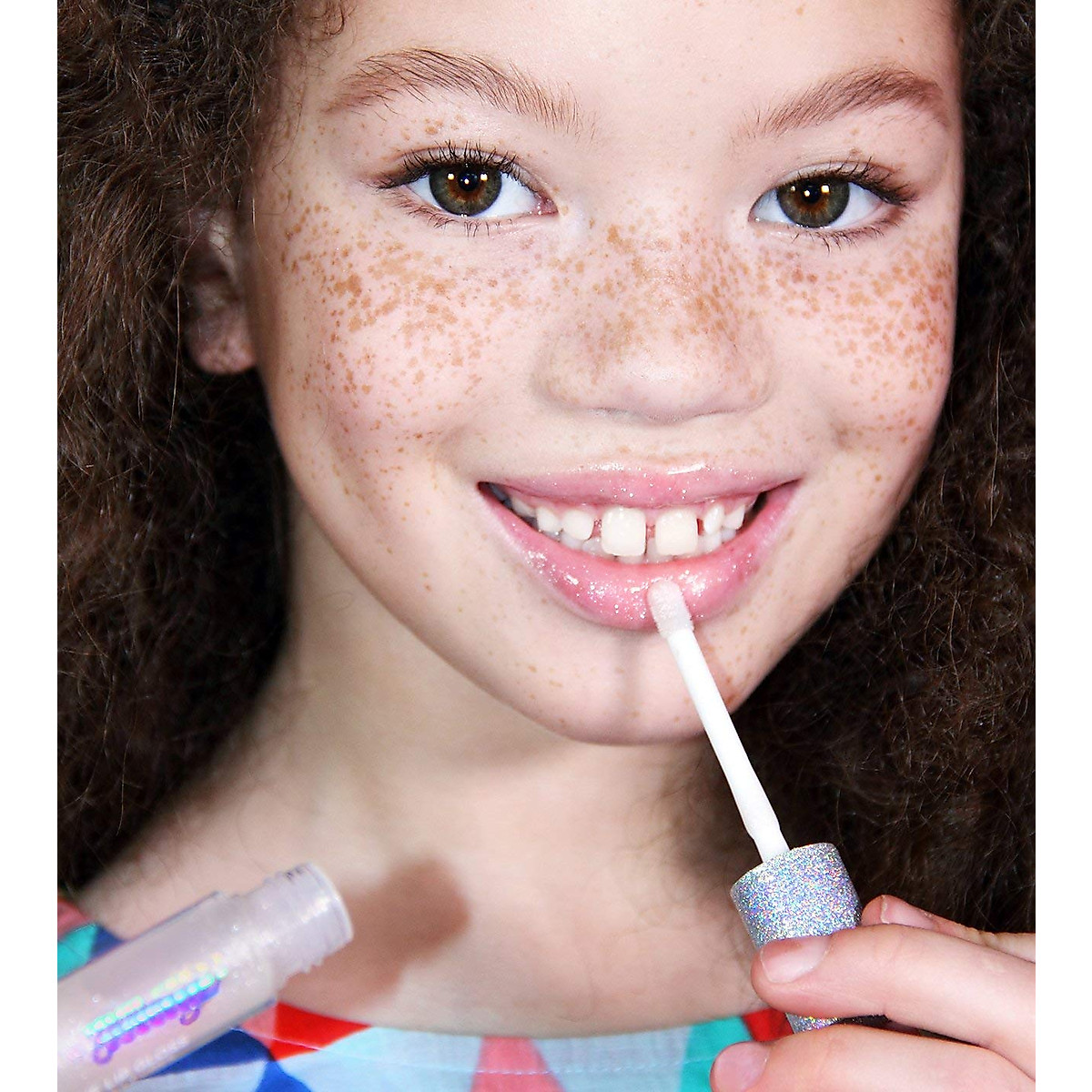 Petite 'N Pretty Snow-Glowed Travel-Size 10K Shine Lip Gloss Trio for Kids, Children, Tweens and Teens- High Shine and Lightweight- Non Toxic and Made in the USA