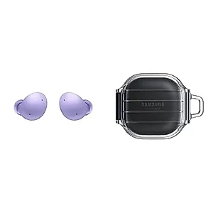 SAMSUNG Galaxy Buds 2 True Wireless Earbuds US Version Lavender Galaxy Earbuds Charging Case Cover
