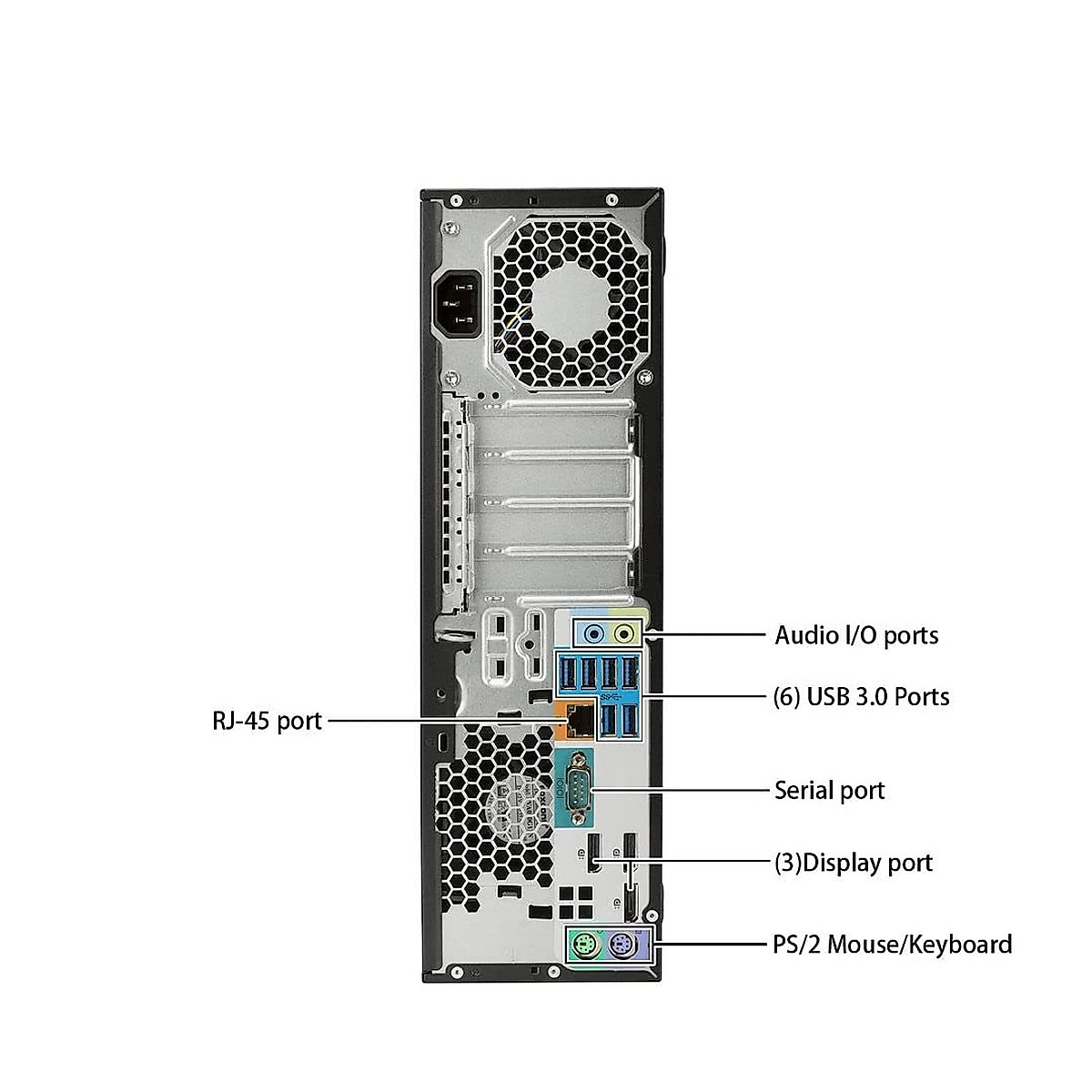 HP Workstation Z240 SFF Desktop PC,Refurbish Desktop i5,Win 10 Business Computers,16G DDR4,1TB NVMe M.2 SSD,DVD,DVI,DP,HDMI,Built-in WiFi,BT,Wireless K&M + TJJ PAD (Renewed)