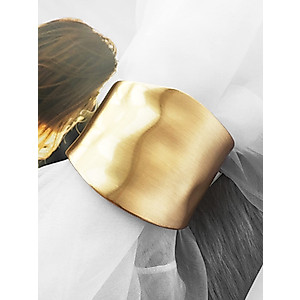 Long tiantian Gold Bracelets for Women Gold Cuff Bracelets for Women Chunky Bangle Bracelet Gold Jewelry for Women Pulseras para Mujer