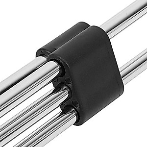 Hanging Closet Rod Expandable Storage Rack Adjustable Rod Poles for Hanging Clothes Indoor Outdoor houseware(30)