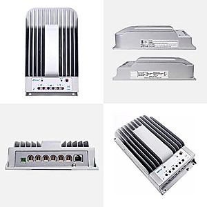 Epever 40A MPPT Solar Charge Controller Tracer BN Series Negative Ground 40 Amp Solar Panel Charge Controller 12V/24V Auto Identifying Intelligent Regulator Max. PV 150V