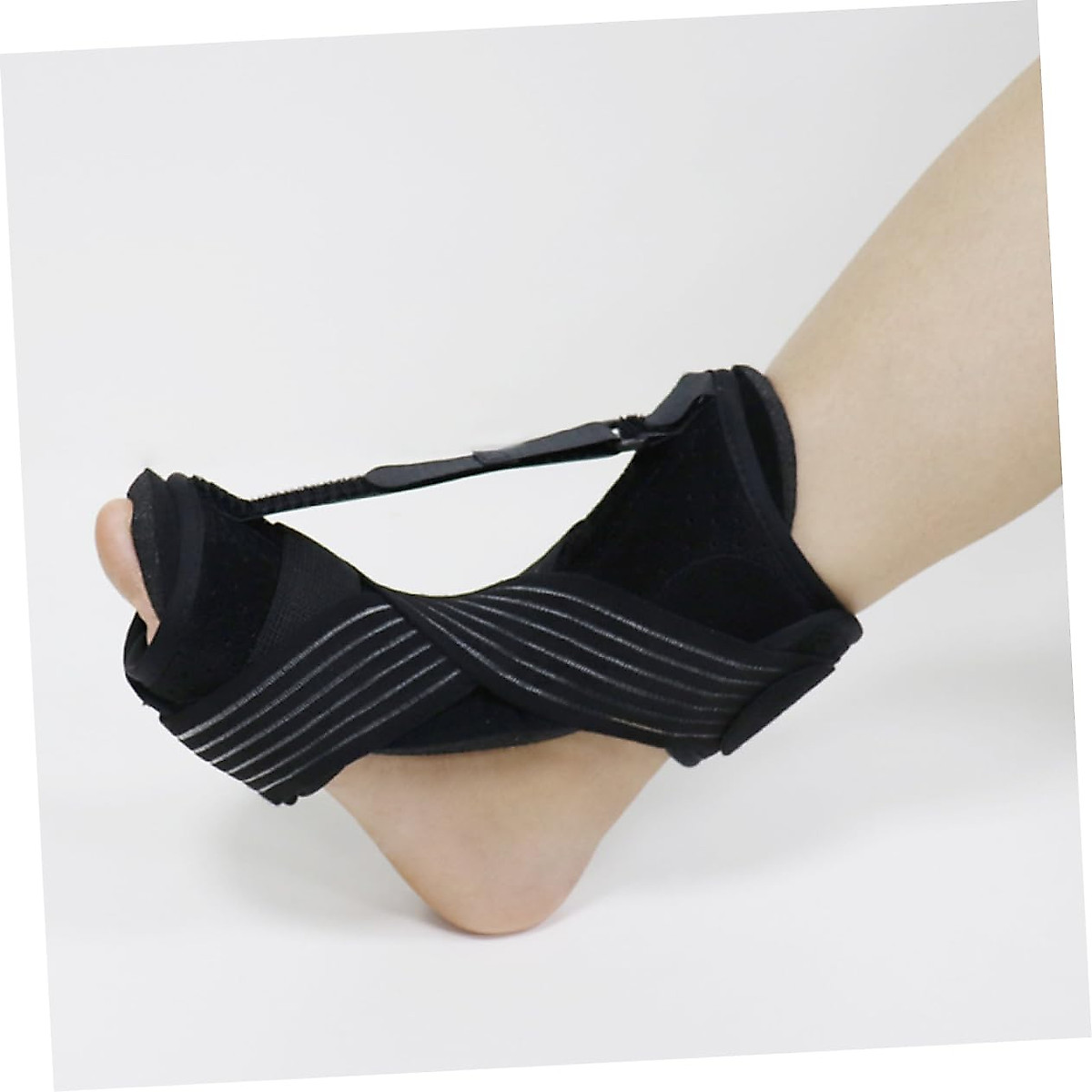 DOITOOL 1 Set ankle fixed brace night sleeping foot splint Achilles Tendonitis Foot Brace Plantar Fasciitis sleep sock night splint Foot Fracture Brace arch of foot support frame