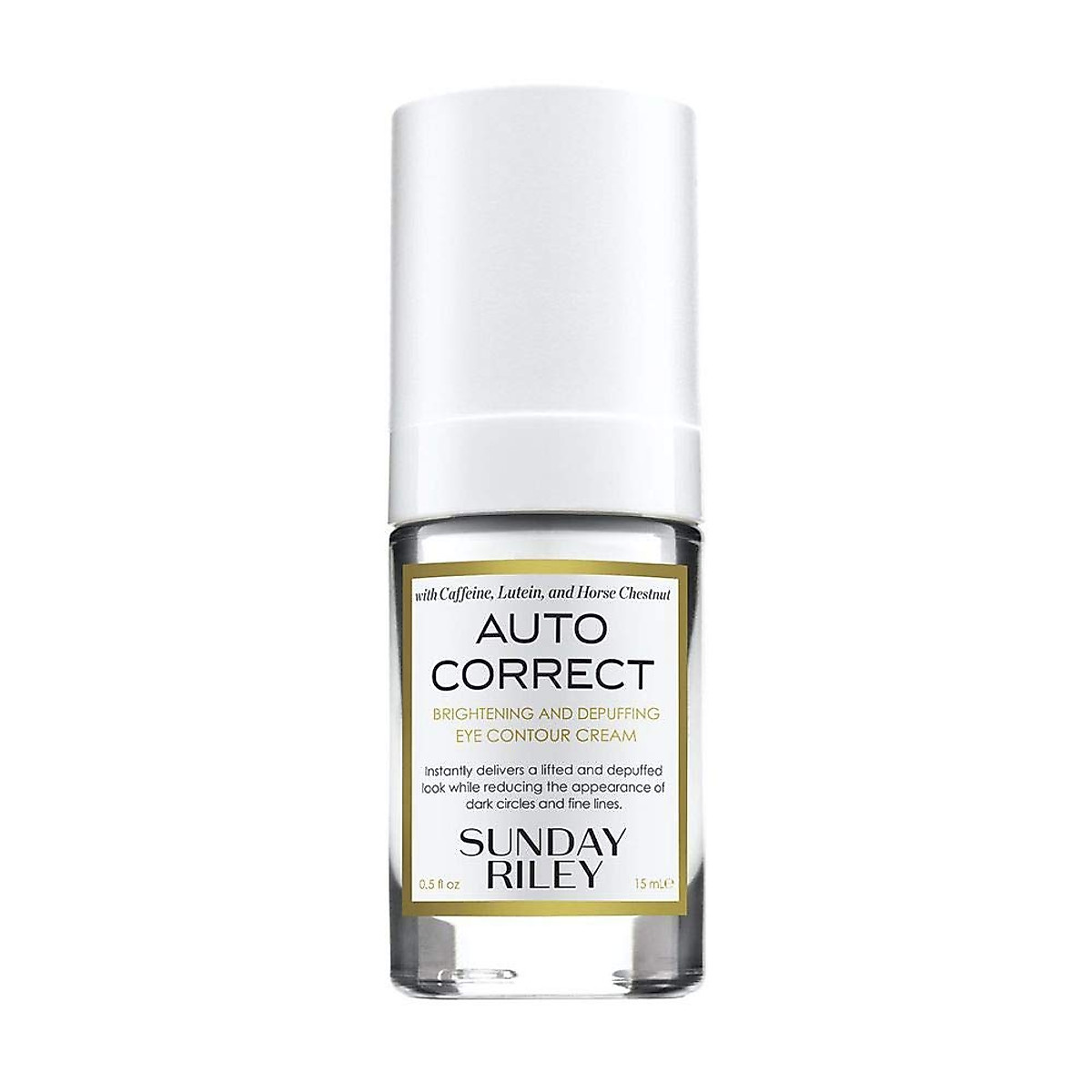 Sunday Riley Auto Correct Brightening and Depuffing Eye Contour Cream