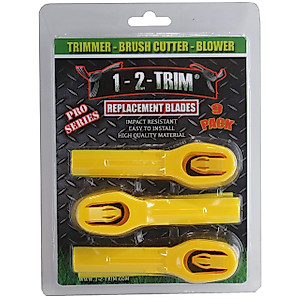 1-2-trim Pro Series Replacement Blades, 9 Piece