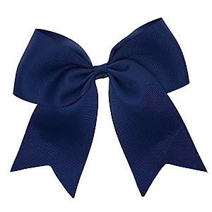 5 Inch Large Grosgrain Ribbon Cheer Bows with Alligator Hair Clips for Teens Juniors Pack of 30 LCLHB (5 inch-30 Pack)