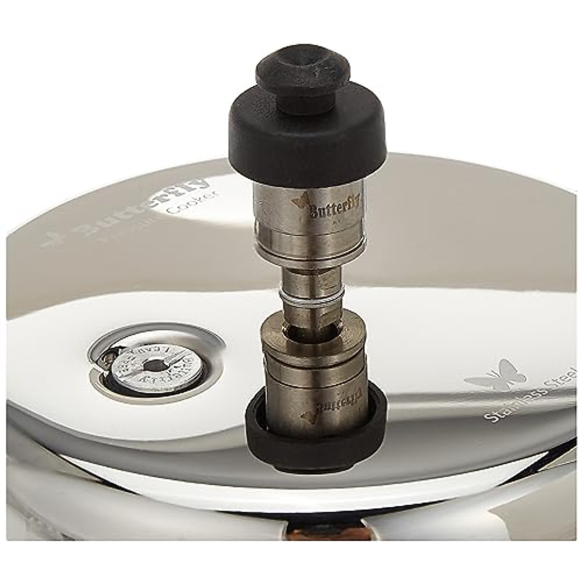 Butterfly Blue Line Stainless Steel Pressure Cooker, 2-Liter