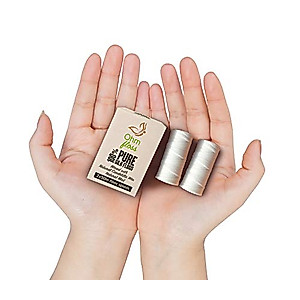 Ohm Earth’s Ohm Floss Refill – Natural Biodegradable Silk Dental Floss for Refillable Bamboo/Steel Holder, Natural Candelilla Wax, 100% Compostable, Eco Oral Care, 110 yds/100m (2-Pack) Natural Mint