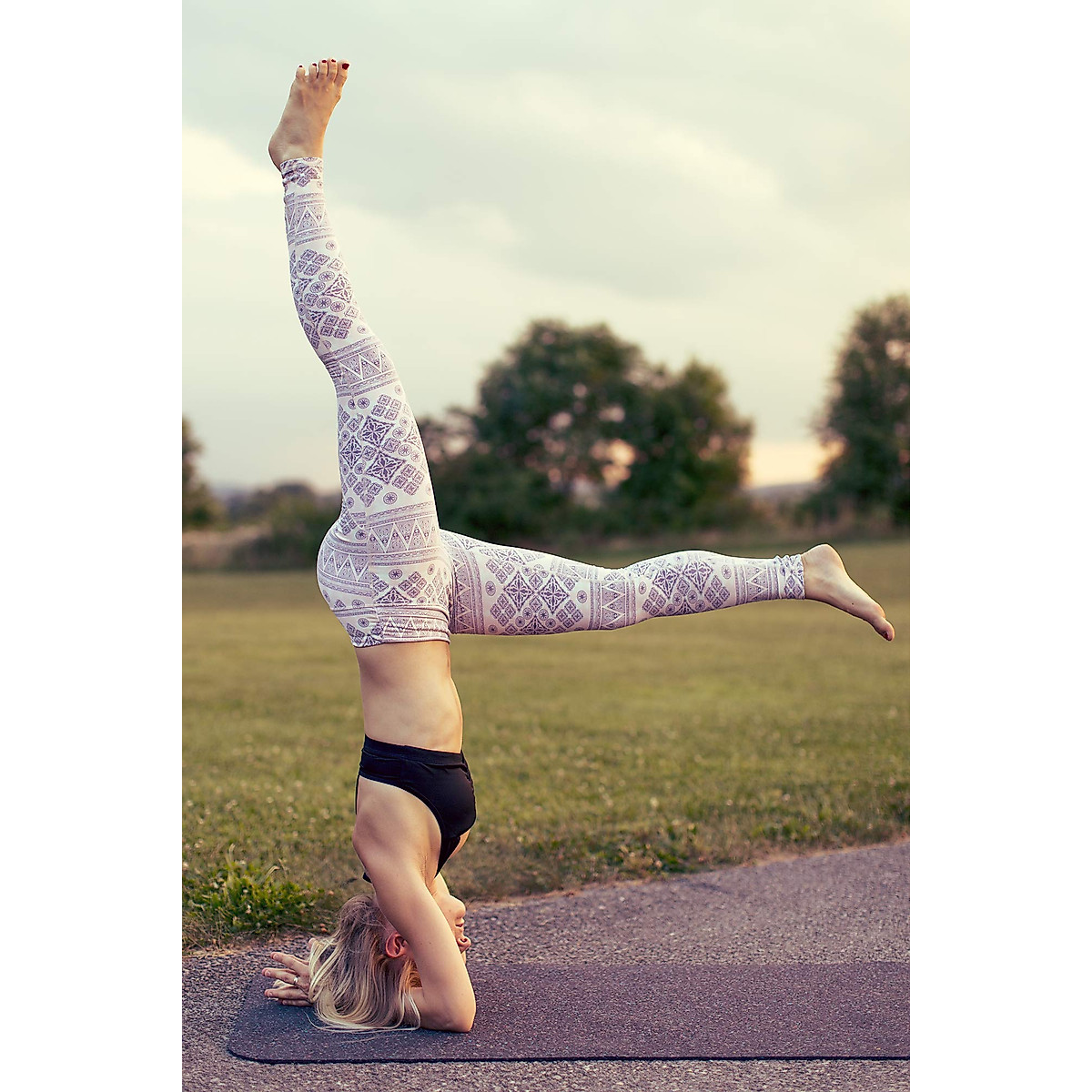 SUGA Premium 100% Recycled Yoga Mat (EXTRA LARGE) - Textured Non-Slip for Hot Yoga, Eco-Friendly, 5mm Thick, 75” x 26”, Made in USA