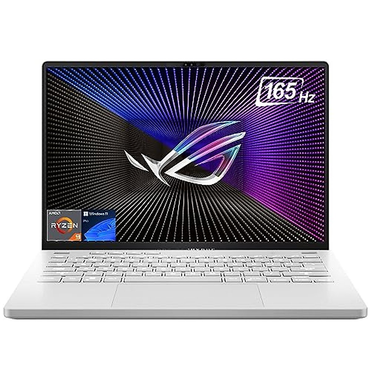 asus ROG Zephyrus G14 Gaming Laptop，14'' QHD 165Hz Display，AMD 8-Core Ryzen 9 7940HS，GeForce RTX 4060，16GB DDR5，1TB PCIe 4.0，VR Ready，Single-Zone RGB Keyboard，WiFi 6，USB-C，HDMI，Win 11 Pro (GA40)