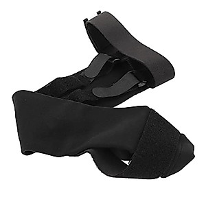 Ymiko Plantar Fasciitis Night, Plantar Fasciitis Night Splint Sock Relief Dual Strap Design Dorsiflexion Night Splint Compression Socks(L) Compression Socks